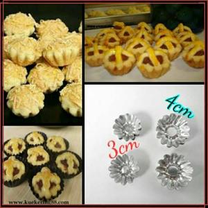 Jual 20pcs Cetakan Pie Mini Cetakan Nastar Kue Kering Keranjang - Kota ...