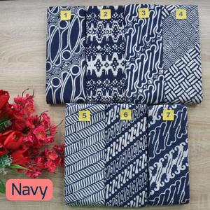 Jual Kain batik Cap Garutan motif Parang | Awur Beras navy meteran ...
