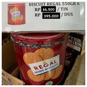 Jual Biskuit kaleng regal kecil 550gr - Kota Bogor - CTR Grosir | Tokopedia