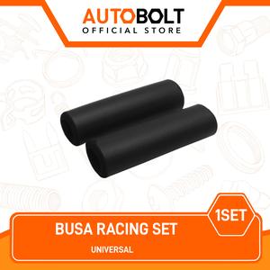 Jual Busa Handgrip Racing Set Hand Grip Hitam Polos 1 Set Universal ...