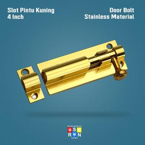 Jual Slot Pintu / Jendela Plat Tebal Grendel 4 Inch Resonance Home ...