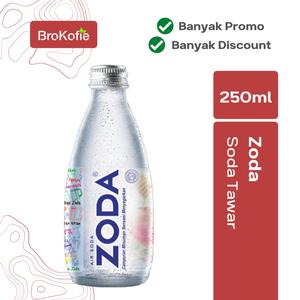 Jual ZODA AIR SODA TAWAR BOTOL 250ML 1 PCS KEMASAN KACA - Jakarta Utara ...