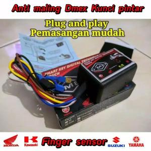 Jual Dmex smartkey alarm sistem sensor sentuh pengaman motor anti maling - Kota Bekasi - Known ...