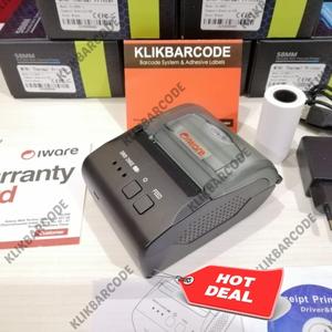 Jual MINI PORTABLE BLUETOOTH THERMAL RECEIPT PRINTER IWARE ZJ-5809 - Kota Semarang - Barcode ...