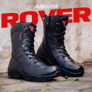 Jual SEPATU PDL KULIT ASLI ROVER PRIA SAFETY UJUNG BESI RESLETING ZIPER ...