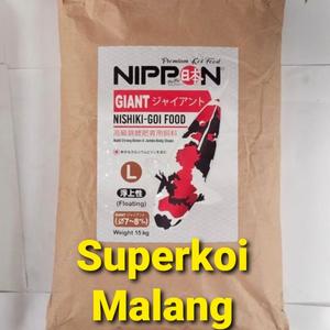 Promo Nippon Growth Koi 15Kg Giant Bone Pakan Ikan Color Max Warna 15 ...