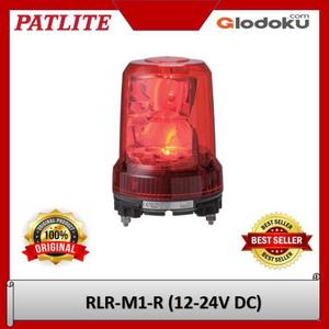 Jual PATLITE REVOLVING WARNING LIGHT RLR-M1-R (12-24V DC), RED - Jakarta Barat - GLODOKERS ...