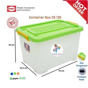 Jual kt cb 130 liter | container box | kontainer box | kontainer shinpo ...
