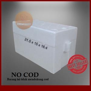 Jual kt box styrofoam 2kg cooler box sterofoam bandung frozen food ...