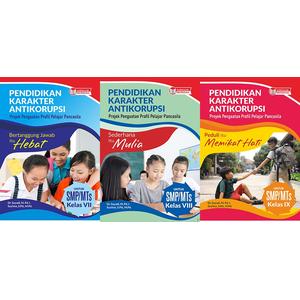 Jual Buku Pendidikan Karakter Antikorupsi SMP/MTs Kelas 7,8,9 Kur Merdeka - Kelas 7 - Kab ...