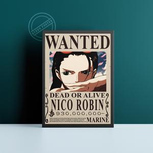 Jual Poster Bounty Nico Robin | Hiasan Dinding Poster Bounty One Piece ...