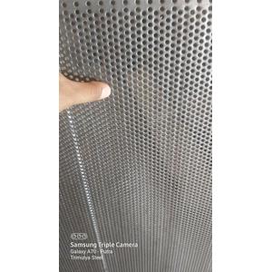 Jual Plat Lubang Besi Perforated 4mm Tebal 2mm Ukuran 60cm x 60cm ...