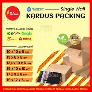 Jual kt kardus packing - box kemasan rusfet - karton dus size kecil ...