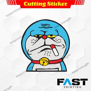 Jual CUTTING STICKER LOGO DORAEMON ZOMBIE l STIKER MOBIL MOTOR KEREN ...