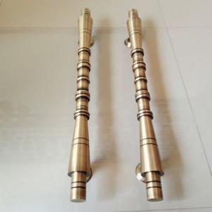 Jual Handle pintu / gagang pintu Kuningan model bambu solid gold 60 cm ...