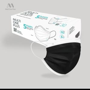 Jual Multi One Plus Masker 5 pleats Lipatan Folded Tebal Thick 45 Gsm 3 ...