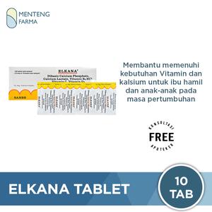 Jual Elkana 10 Tablet - Multivitamin dan Suplemen - Jakarta Pusat ...