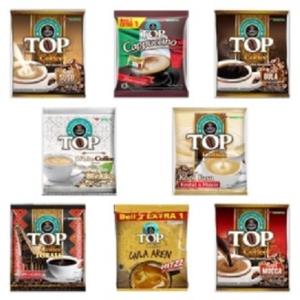 Jual TOP COFFEE CAPPUCCINO 25gr CRUNCHY CHOCO MALT AVOCADO KOPI INSTANT ...