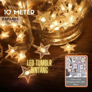 Jual Lampu Led BINTANG lampu Tumblr Model BINTANG lampu light twinkle ...