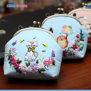 Jual EG#104 DIY Tas Sulam / DIY Hand Embroidery Sling Hand Bag Set ...