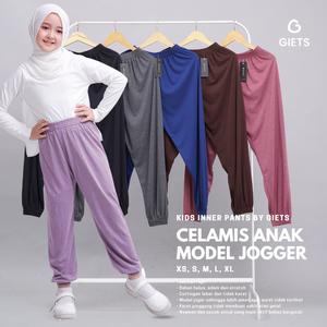 Jual KIDS INNER PANTS By GIETS/ CELAMIS ANAK / LEGGING JOGER - Biru, XS ...