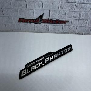 Jual Sticker Black Phantom stiker solar gard Black phantom embos ...