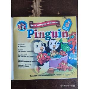 Jual Buku Cerita Anak Seri Mengenal Hewan Pinguin Full Color - Jakarta ...