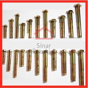 Jual Dynabolt Dinabolt / Baut Beton M6 M8 M10 55 50 100 50 - 6 x 65 ...
