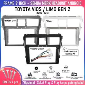 Jual Frame OEM 2008 TOYOTA VIOS GEN 2 Head Unit Android 9 inch ...