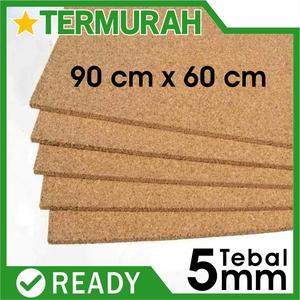 Jual HAMKA_STOR CORK BOARD 5MM PIN SHEETS SHEET GABUS LEMBARAN PATAH ...