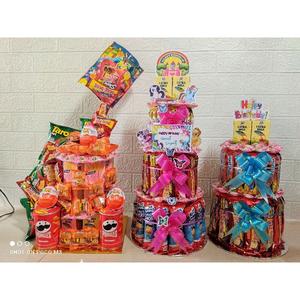 Jual #READY# snack tower - snack tart - cake snack ultah - snack cake ...