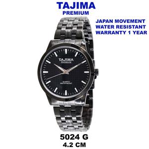 Jual Jam Tangan Pria Tajima Premium 5024 Original Stainless Black ...