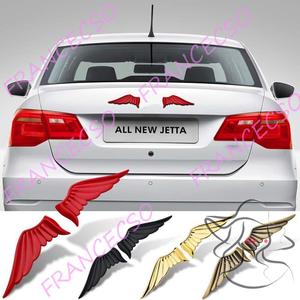 Jual Francesco 3D Logam Stiker Mobil Universal Sayap Malaikat Lencana ...