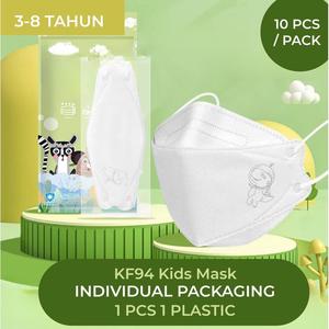 Jual INDIVIDUAL PACKAGING MASKER KF94 ANAK isi 10/pack MASKER SEKOLAH ...