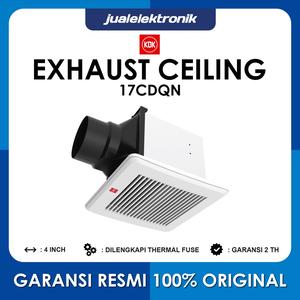 Jual KDK EXHAUST CEILING FAN SIRROCCO 4 INCH PIPA - 17CDQNA KIPAS ANGIN ...