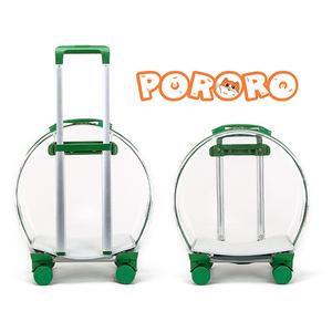 Jual PORORO - Koper Kucing Transparan Anjing Trolley Cargo Travel Bag ...