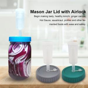 Jual BALL MASON JAR - Fermentation Lids Wide Mouth tutup plastik ...