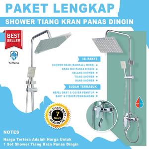 Jual Yuthena - Shower Kamar Mandi Shower Tiang Stainless Shower Set ...