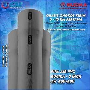 Jual PIPA AIR PVC - RUCIKA - 3 INCH - AW - ABU - Jakarta Barat - Dicki ...