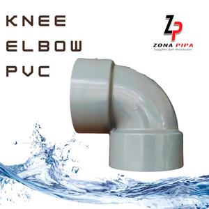 Jual Knee PVC 90 Derajat 1 1/2" inch Rucika Elbow D I Fitting pipa I ...