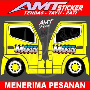 Jual Stiker Pintu Samping Truk - Sticker Boss Muda Truck Canter - Bisa ...