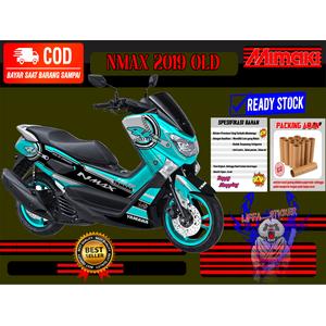 Jual STICKER DECAL NMAX 2019 OLD MOTOR YAMAHA WARNA TOSKA RESLETING ...