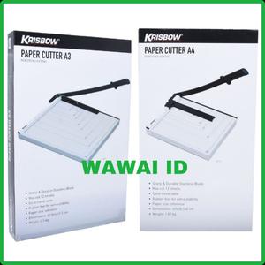 Jual Alat Potong Kertas Krisbow A3 A4/ Paper Trimmer A3 A4 Pemotong ...
