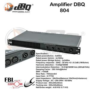 Jual Power Amplifier DBQ 804 4 Chanel Panel 1U - Kota Malang - Sound ...