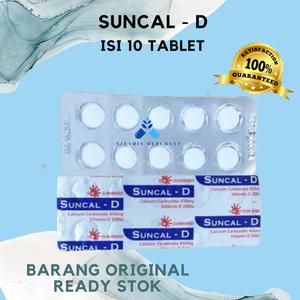 Jual Suncal D Vitamin Calcium singapore import 10 tablet 1 strip - Kota ...