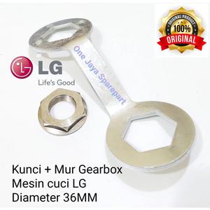 Jual Kunci Gearbox + Mur Gearbox mesin cuci LG 1 Tabung / Top Loading ...