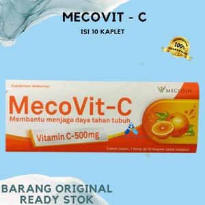 Jual mecovit c 500 strip isi 10 kaplet - Kota Surabaya - Pharma Mart ...