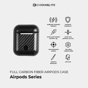 Jual Carbon Fiber Case - Airpods Series (Full Carbon) - Glossy, Airpods ...
