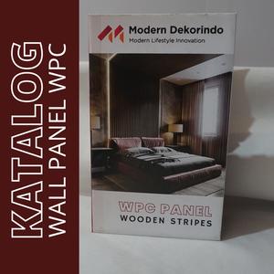 Jual Katalog Sample WPC Wall Panel 3D Modern Dekorindo Interior Dinding ...