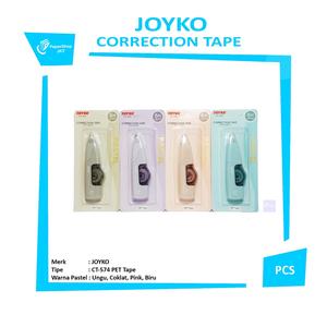 Jual JOYKO - Correction Tape CT-574 Pastel Color - Pcs - Jakarta Utara - Paper Shop Jkt | Tokopedia